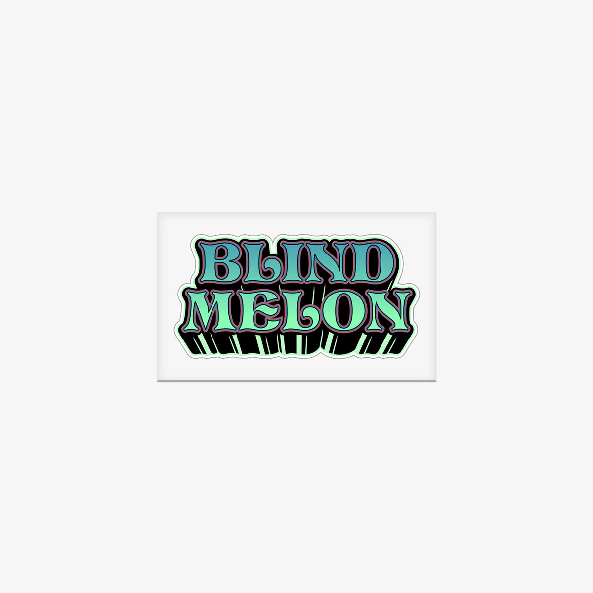 Die Cut Logo Sticker – Blind Melon Official Shop